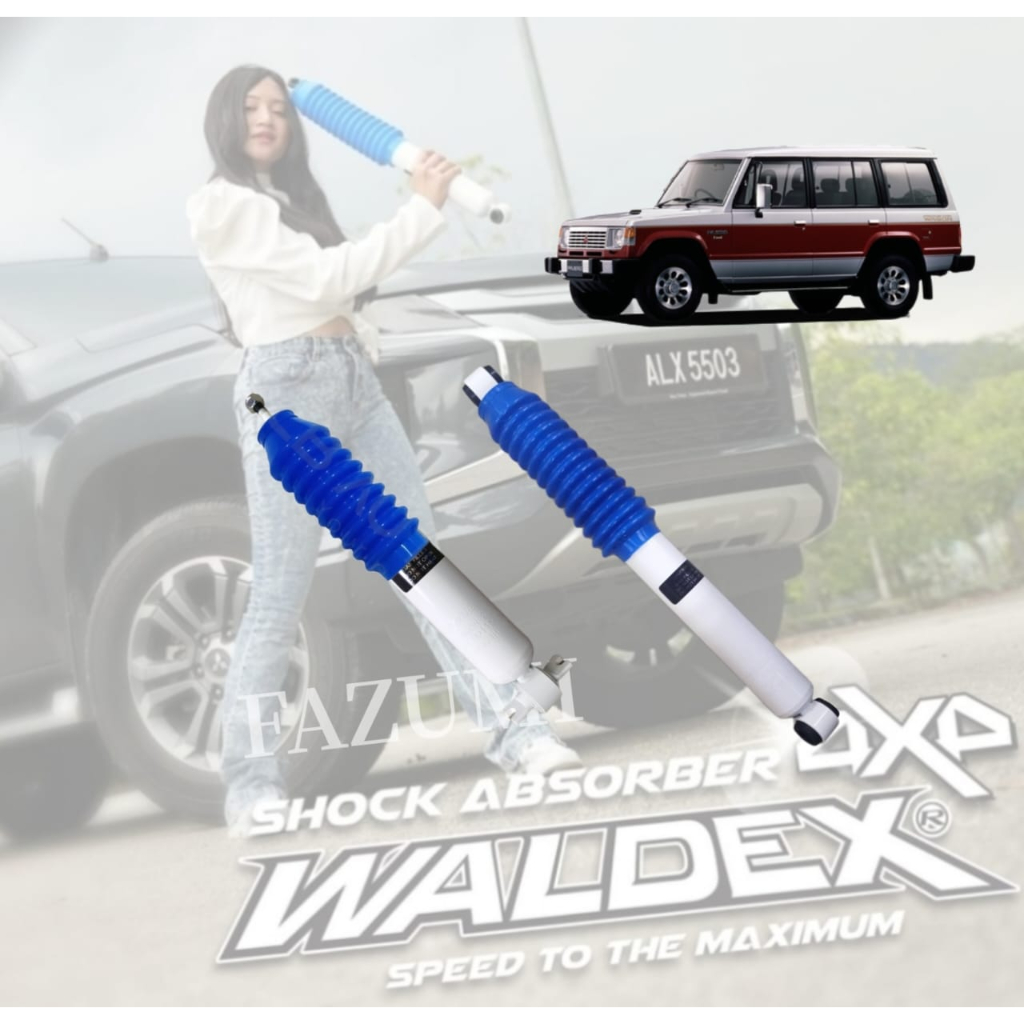 Mitsubishi Pajero L049/L047 4X4 1983-1990 WALDEX Heavy-Duty Absorber ...
