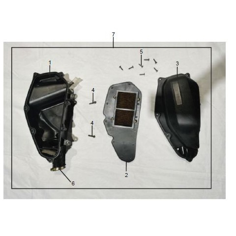 MODENAS KARISMA 125 V3 AIR FILTER PART | Shopee Malaysia