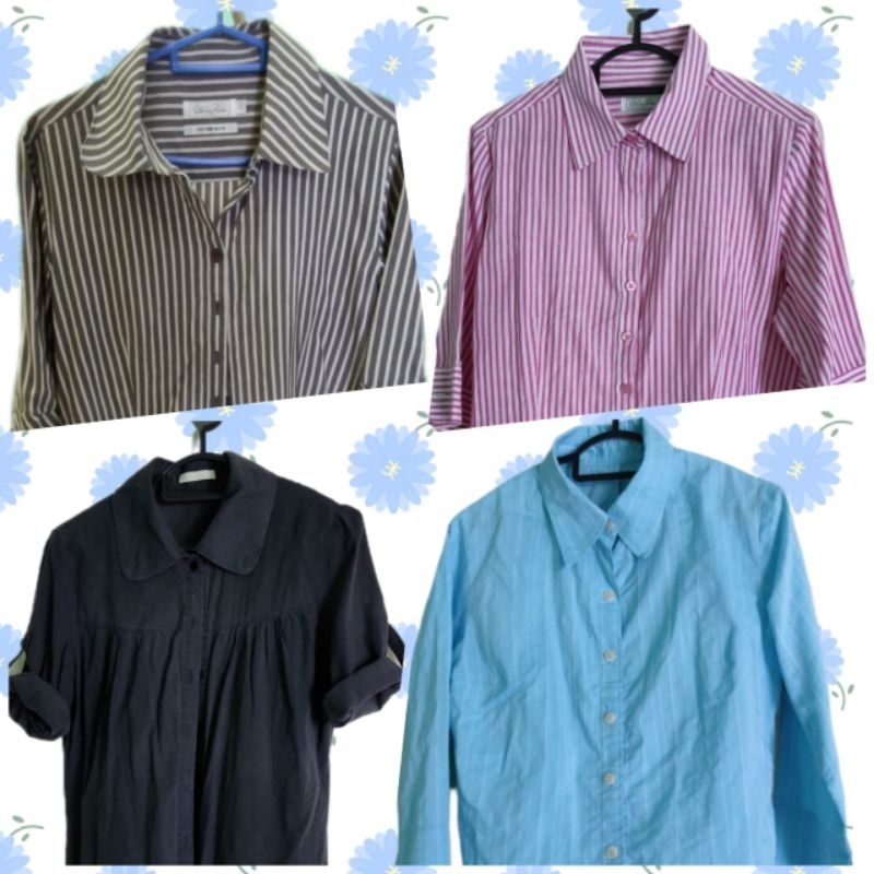 Preloved OL Shirt!! Baju Terpakai Murah!! 便宜二手上班衣服!! | Shopee Malaysia