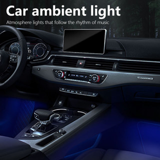 MKZ USB 4pcs Rgb Led Led Bawah Kaki Car Led Light Lampu Kaki Kereta Rgb ...