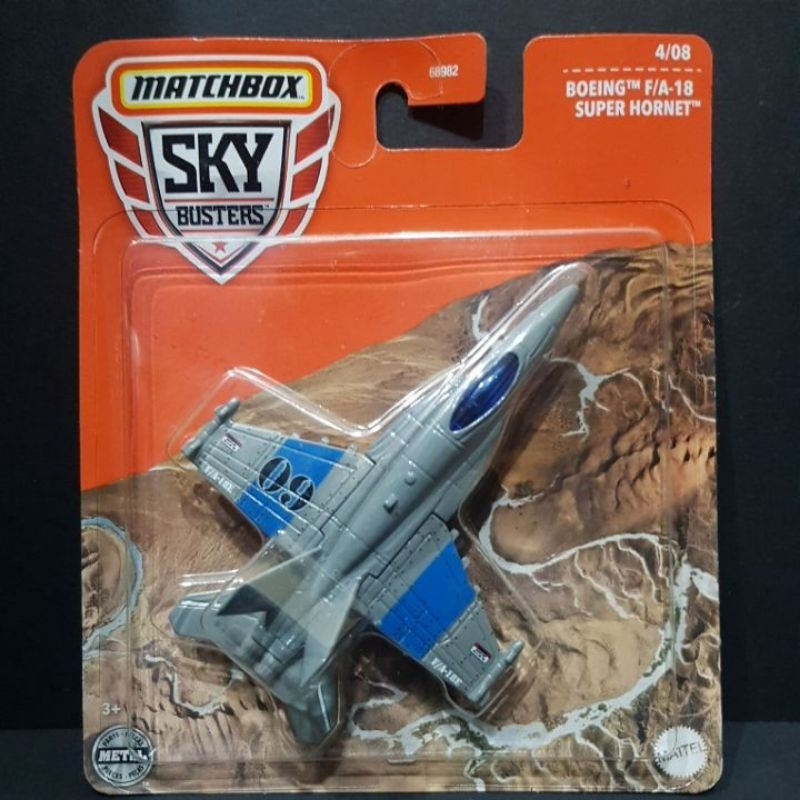 Matchbox Sky Busters Boeing F/A 18 FA18 Super Hornet | Shopee Malaysia