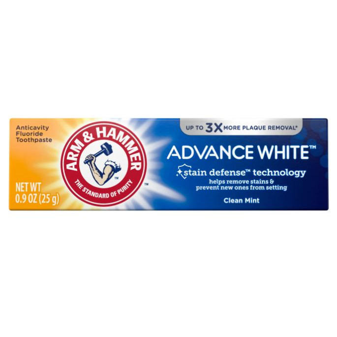 ARM & HAMMER Advanced White Extreme Whitening Toothpaste | Peroxicare | Bright & Strong ...