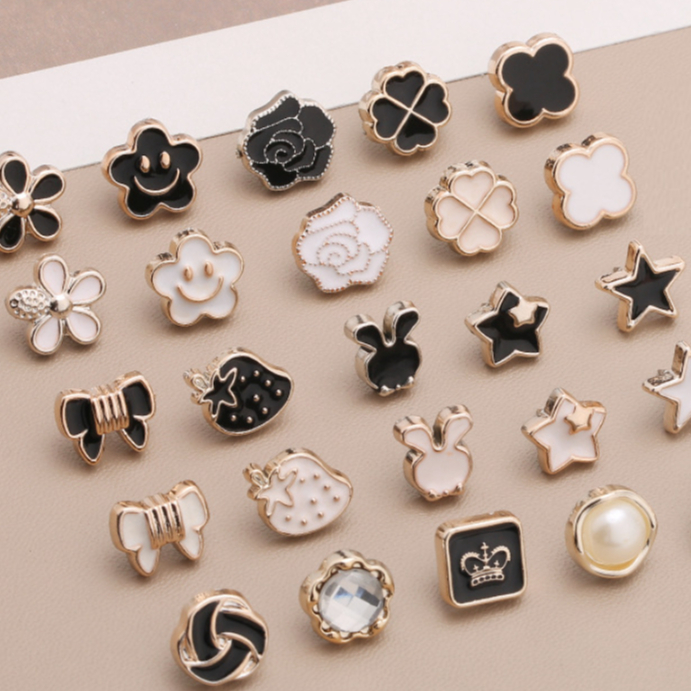 Brooch Buckle Fashion Detachable Button/ Kerongsang Butang Pin Tudung ...