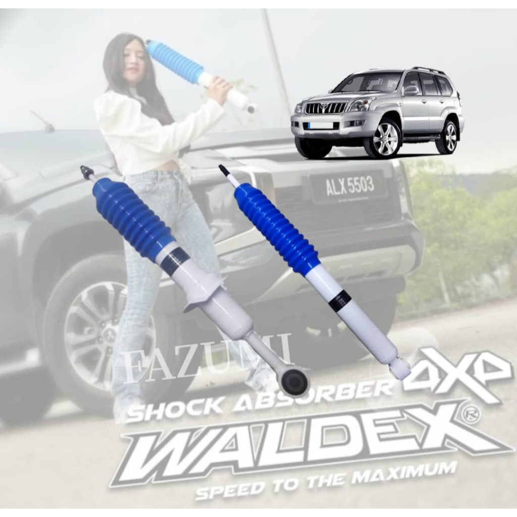 Toyota Prado RZJ120 2002 WALDEX Heavy Duty Gas Absorber Supreme 34C ...