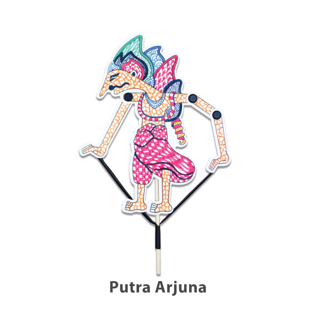 Wayang Kulit Puppet Kit Paper DIY Kid Craft/ Traditional Shadow Puppet ...