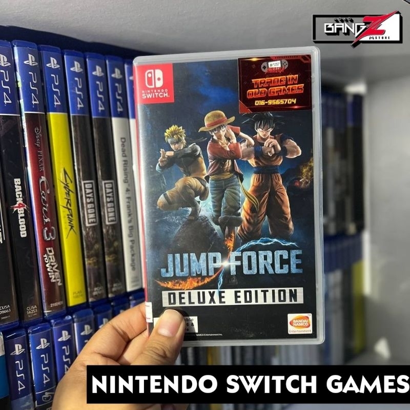 NINTENDO SWITCH : JUMPFORCE (CARD) | Shopee Malaysia