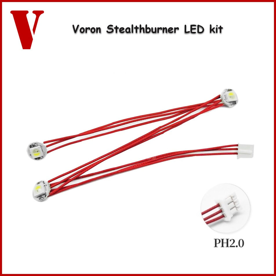 Voron Stealthburner LED Kit SK2812 RGBW CoolWhite Single PCB LED ...