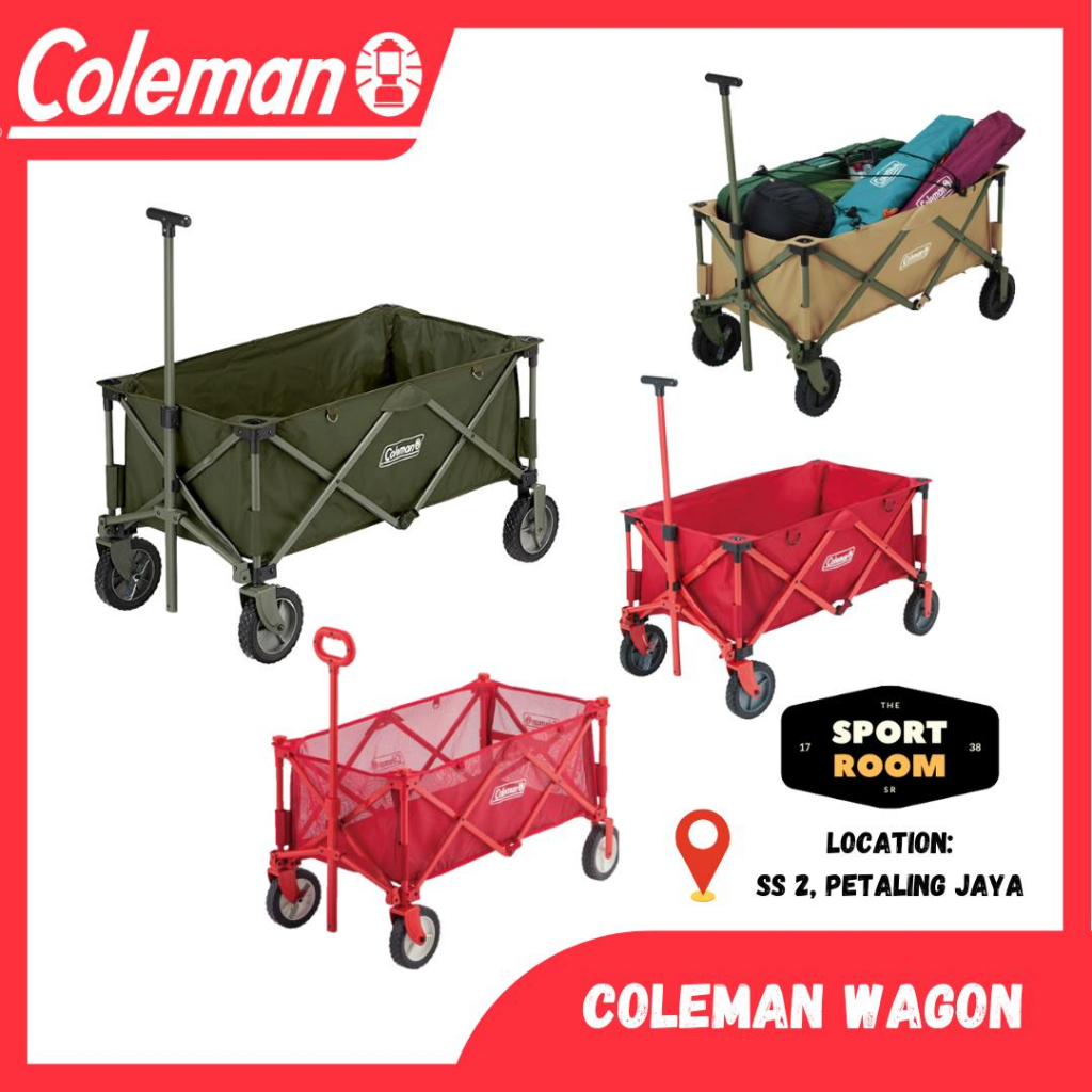 [Ready Stock] COLEMAN Wagon Cart | Shopee Malaysia