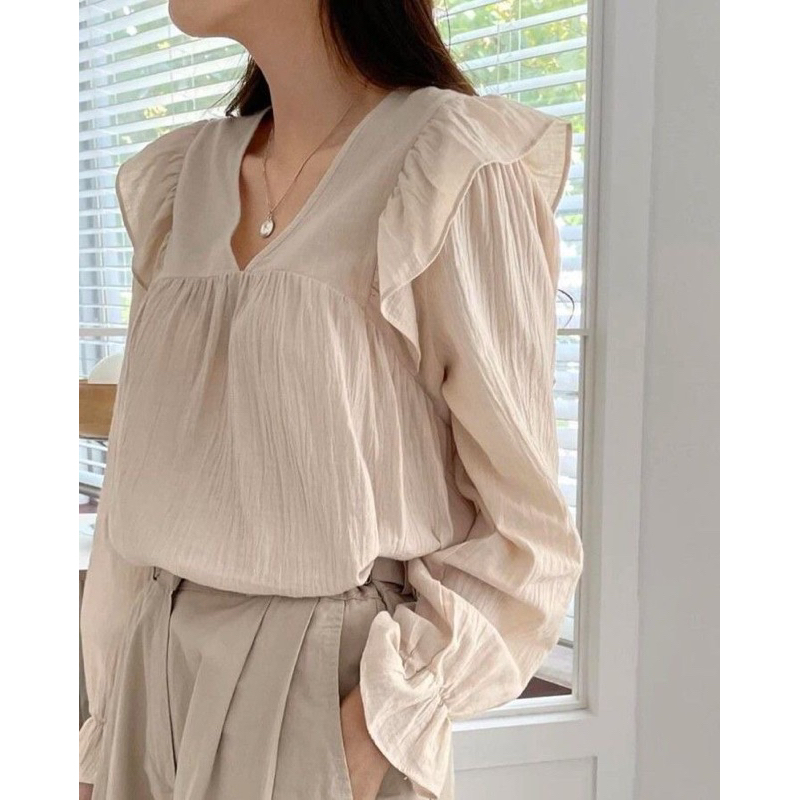 WOMEN BLOUSE LOCK IN LIVE ONLY | Shopee Malaysia