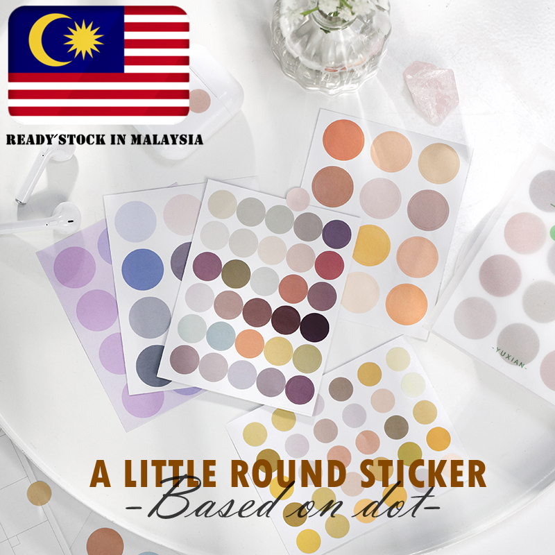 *CLEARANCE* INS A Little Round Sticker Based On Dot Series Deco ...
