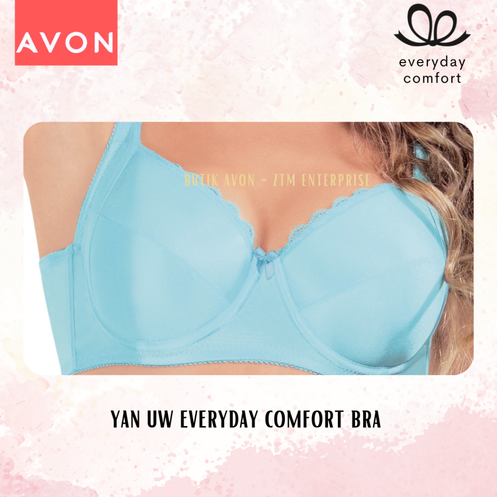 Yan UW Everyday Comfort Bra Avon (berdawai) | Shopee Malaysia