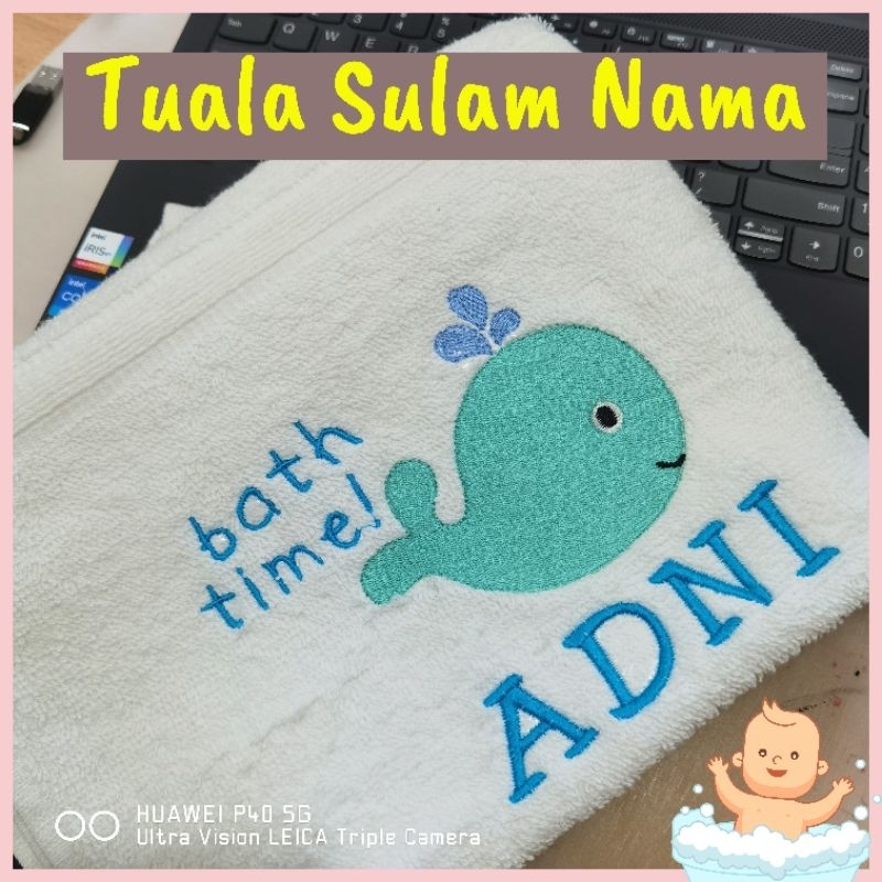 Premium Tuala Sulam Baby Kanak Kanak - Siap Segera | Shopee Malaysia