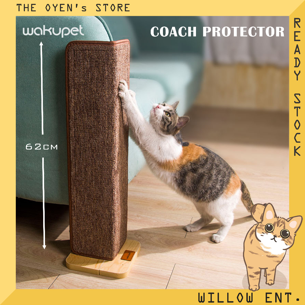 [WAKUPET] Coach Protector for Cat Scratch Proof Sofa Edge Protector Cat ...
