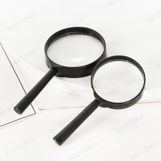 🇲🇾 🏆 50mm 60mm Detective Handheld Magnifier Reading Portable Magnifying ...