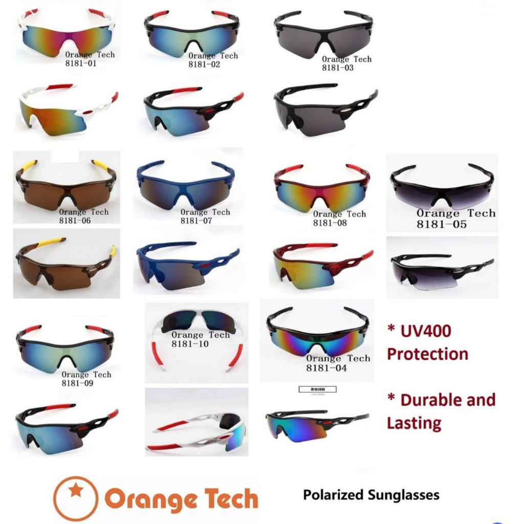 UV 400 Sport Sunglasses for Sport Cycling Motorbike Running Jogging ...