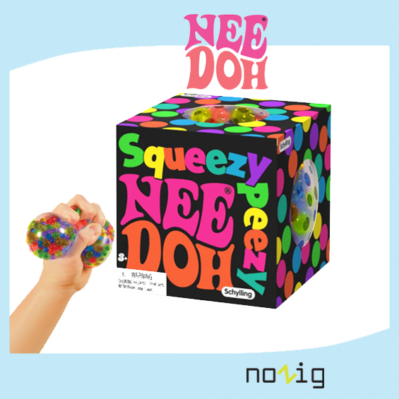 Squeezy Peezy NeeDoh® Squishy Fidget Toy | Shopee Malaysia
