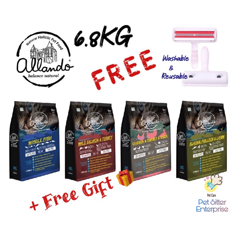 Allando Cat Food 6.8KG | Shopee Malaysia