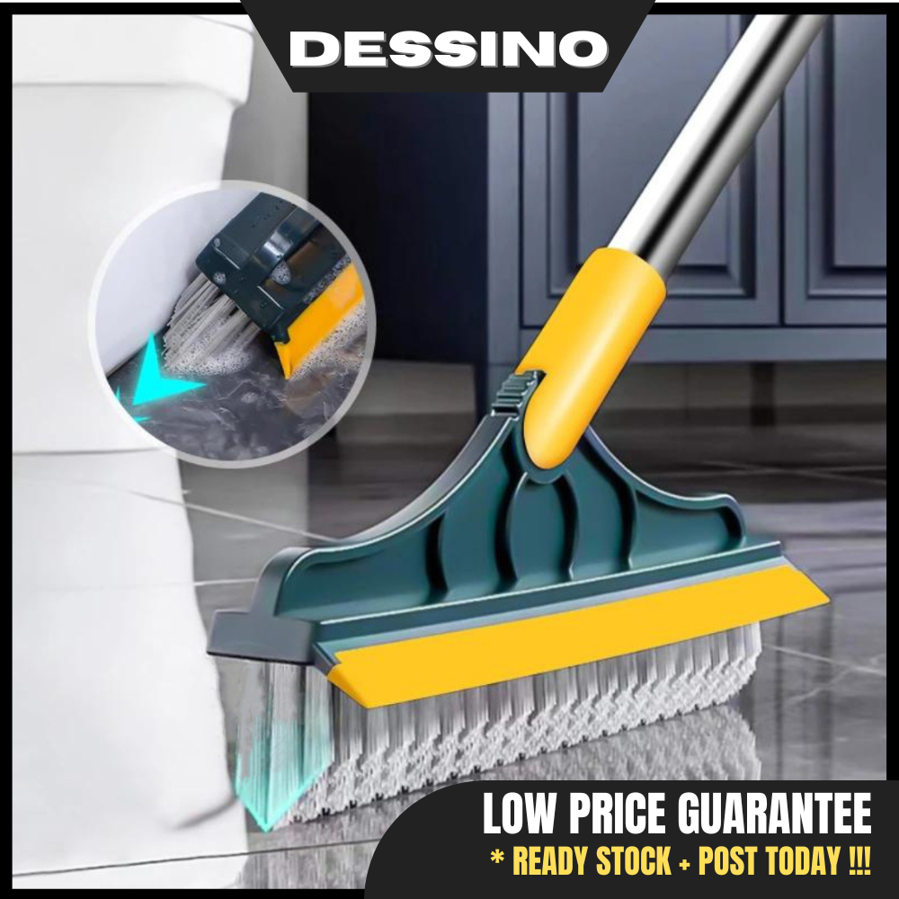 DESSINO 3 In 1 Berus Magic Brush Sapu Tandas Berus Lantai Berus Cuci ...