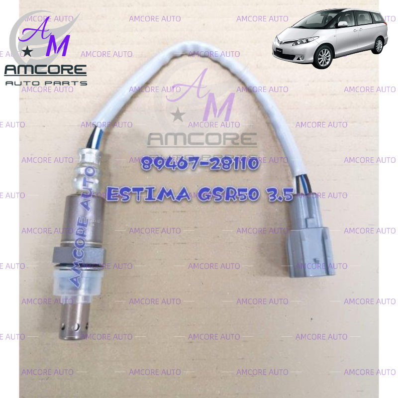 89467-28110 ESTIMA 3.5 GSR50 / VELLFIRE GGH20 3.5 (FRONT) OXYGEN SENSOR ...