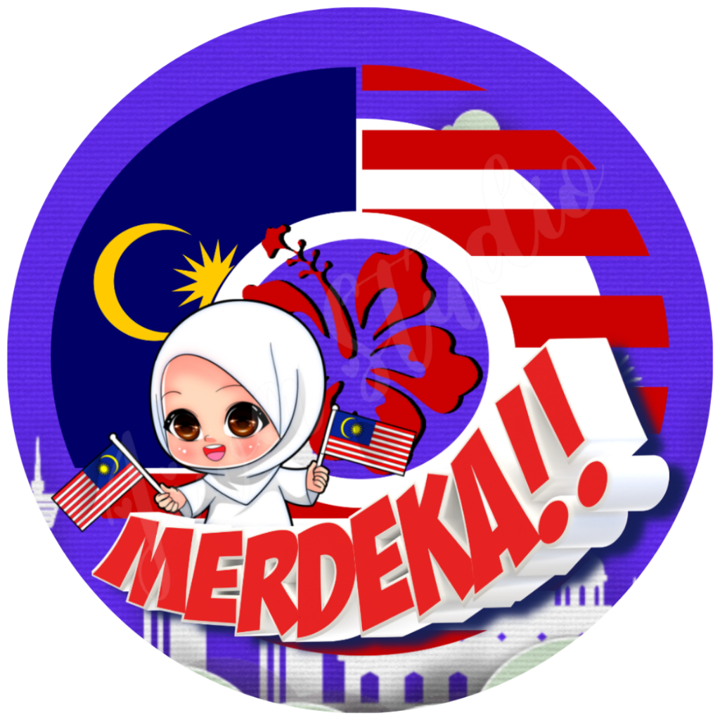 Hand Fan Emoji with Pen Hari Kemerdekaan | Doorgift | Souvenir ...