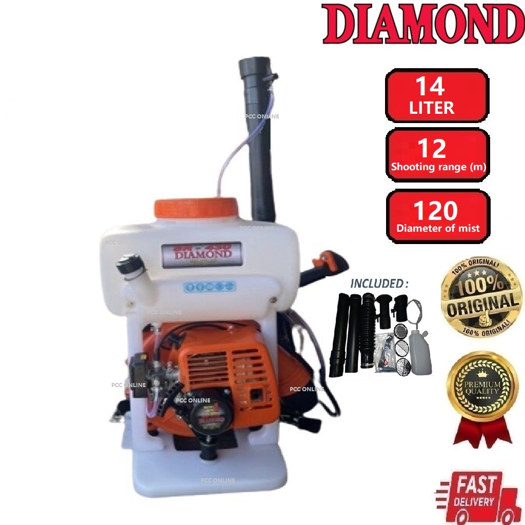 DIAMOND SR430|SR430T Mist Blower Mistblower Duster Turbo Mesin Pam ...