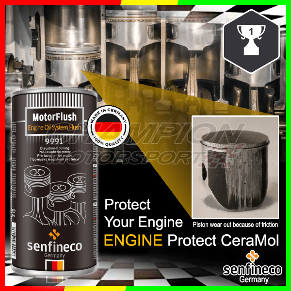 SENFINECO 9971 Engine Protect CeraMol 300ml Made In Germany | Shopee ...