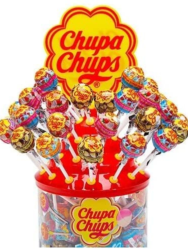 Chupa Chups Lollipop (30pcs X 9g) Chupa Chups Jar Aneka Rasa | Shopee ...