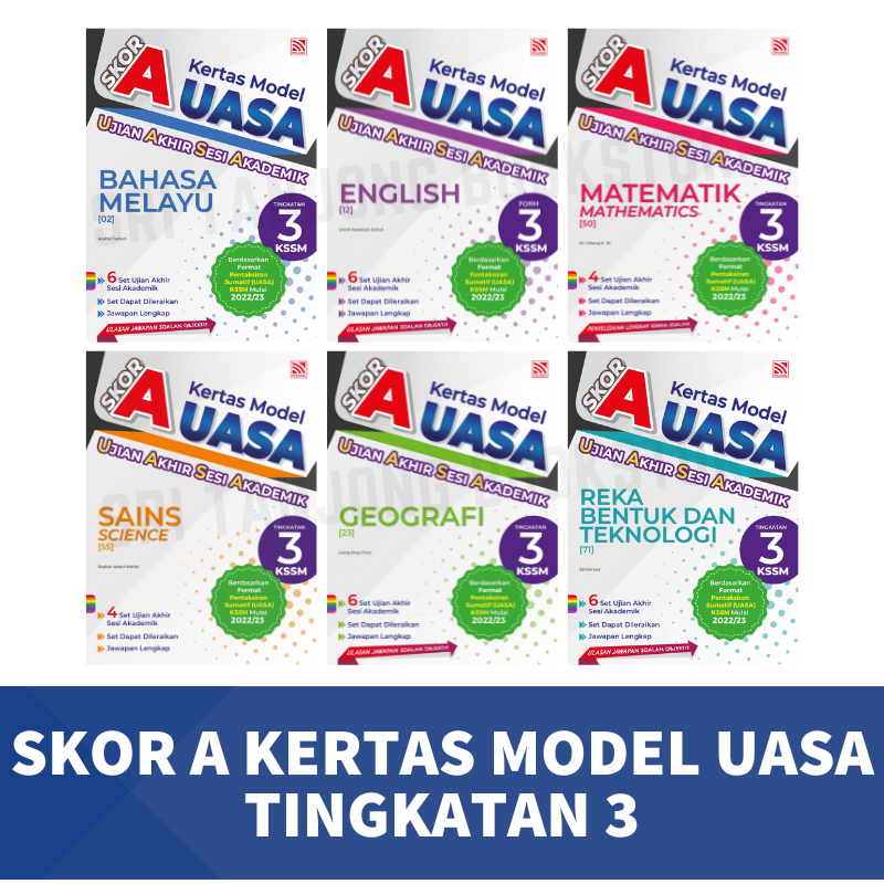 [st] Pelangi Buku Latihan Edisi 2023 Skor A Kertas Model Uasa Kssm