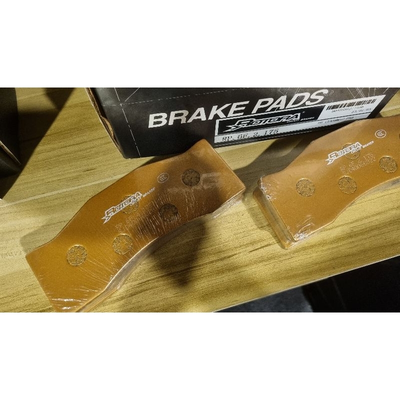 ROTORA H6 700DEGREE GOLD BRAKE PAD RF403 RP401 RS403 RF603 RS603 ...