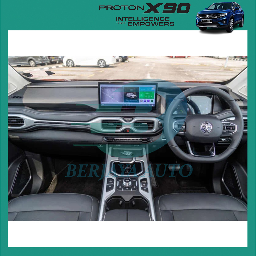 Proton X90 Dashboard Carpet Polyester Leather Non-Slip Dash Mat Sun ...