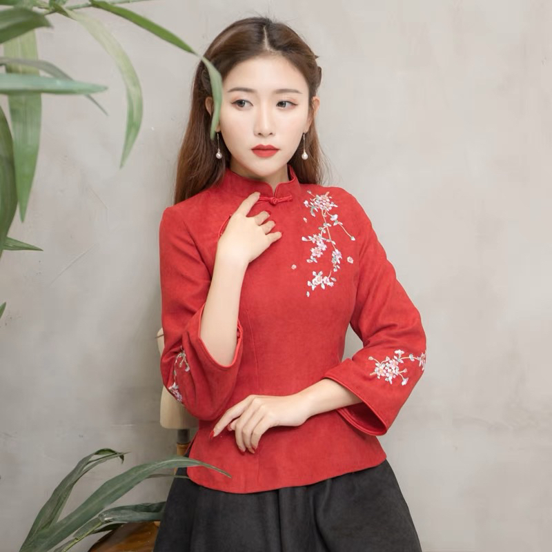 Ready Stock in malaysia *cheongsam for lady* traditional wear cheongsam ...