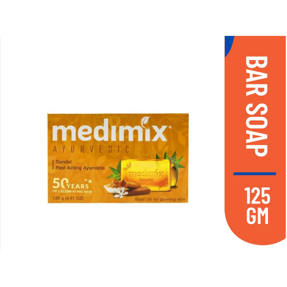 Medimix Ayurvedic Soap with SANDAL & ELADI OIL 125g | Shopee Malaysia