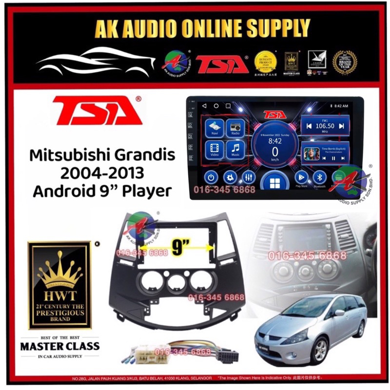 [ MTK 2+32GB ] TSA Mitsubishi Grandis 2004 -2013 Manual Air-Cond ...