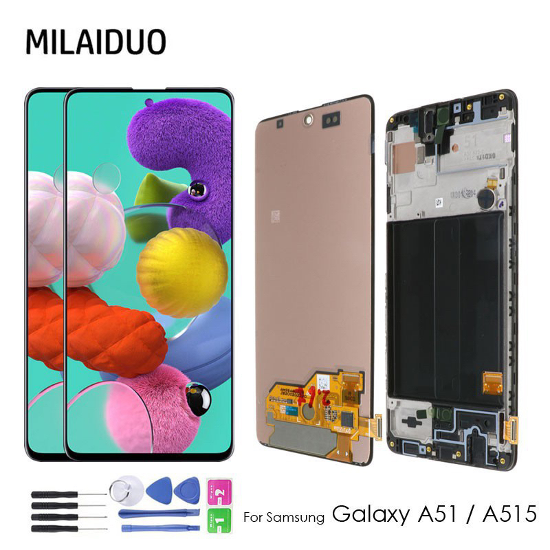 Samsung Galaxy A51 LCD 2019 / A515/A515F LCD touch screen 100 % | Shopee Malaysia
