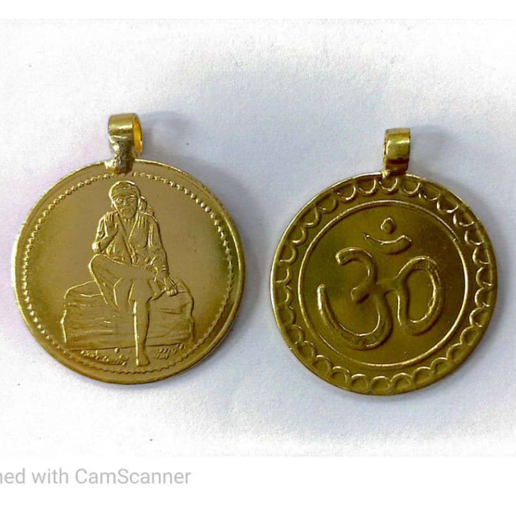 BABA AND OM LOCKET FRONT & BACK - GOLD | Shopee Malaysia