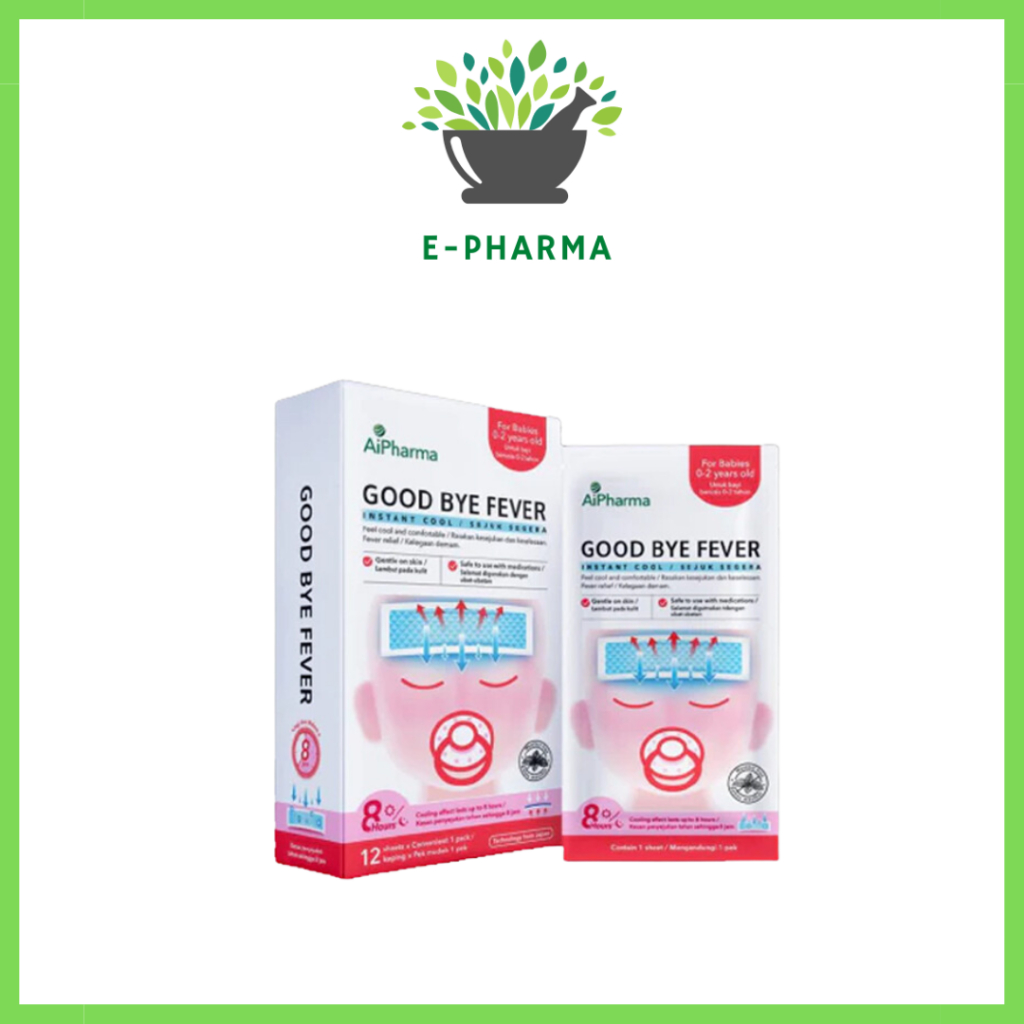 Aipharma Good Bye Fever For Baby Patch 12s | Pain reliever patch ...