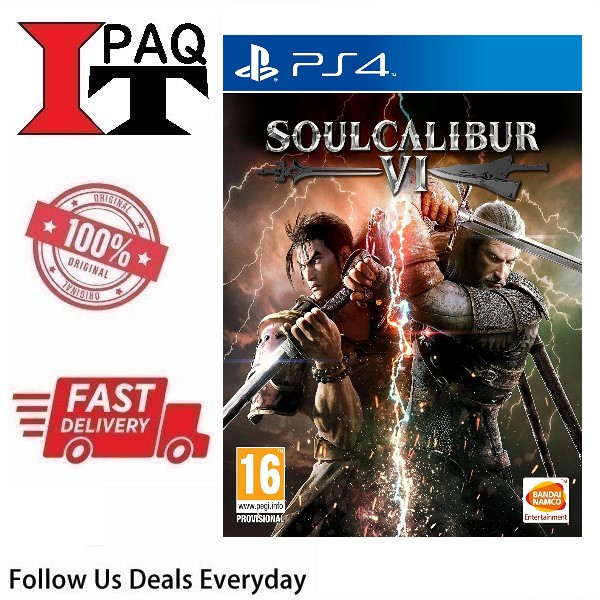 PS4 Soul Calibur VI | Soul Calibur 6 (R2 English) | Shopee Malaysia
