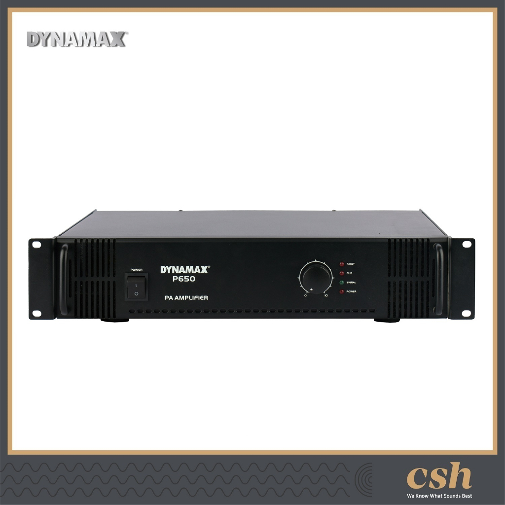 DYNAMAX P650 650W PA Booster Amplifier | Shopee Malaysia