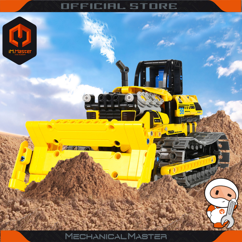iM.Master 3-In-1 Mechanical Master Block Mode Bulldozer Robot R/C+ App ...