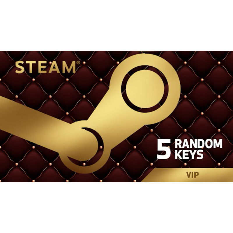 STEAM KEY - 5 Random VIP keys | Shopee Malaysia
