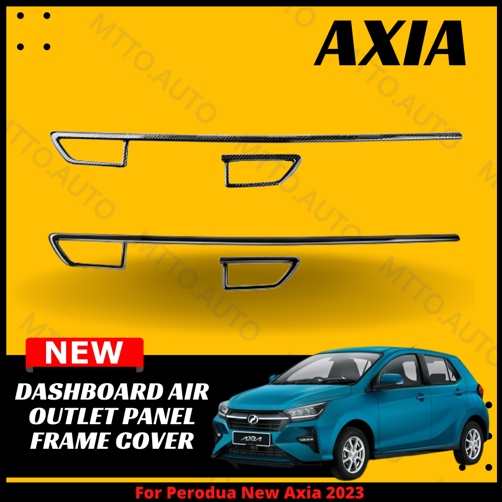 MTTO Perodua New Axia 2023 Interior Car Dashboard Air Outlet Panel ...