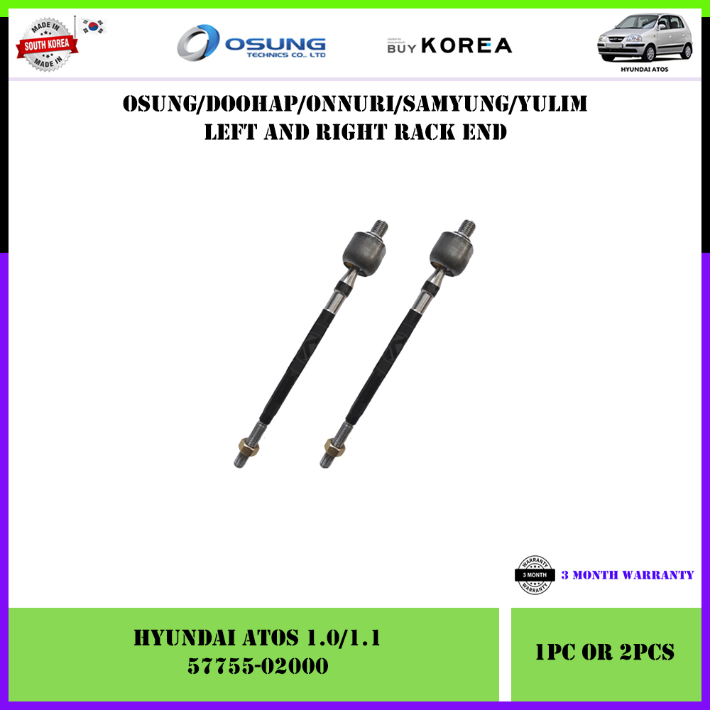 Hyundai Atos 1.0/1.1 Inner Rack End (57755-02000) | Shopee Malaysia