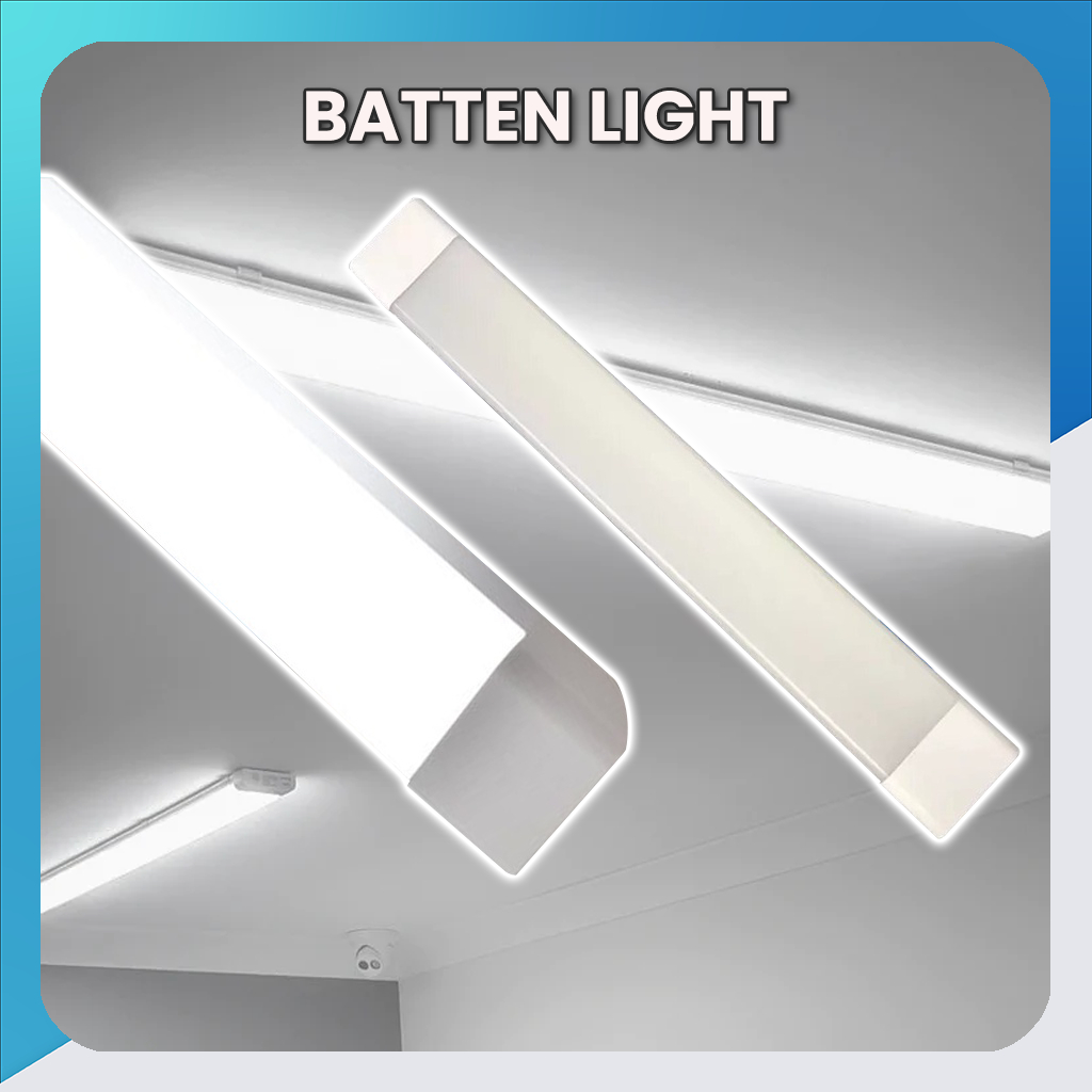 36w/48w LED Batten Light 4ft 2ft Strip Lights Tube Wall Ceiling ...
