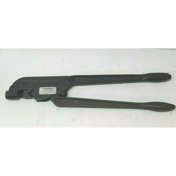 Burndy MY28 Dieless Mechanical Crimper, Heavy Duty Forged Steel, #8 Str ...