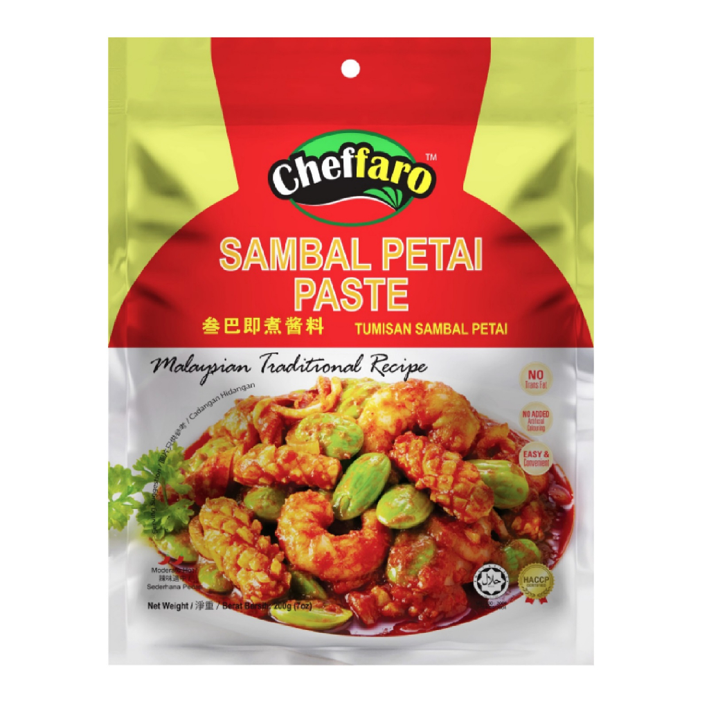 Cheffaro Sambal Petai Paste (200g) | Shopee Malaysia