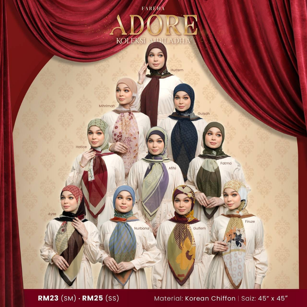 🌸🌸NEW ARRIVAL - ADORE COLLECTION - AIDILADHA🌸🌸 | Shopee Malaysia
