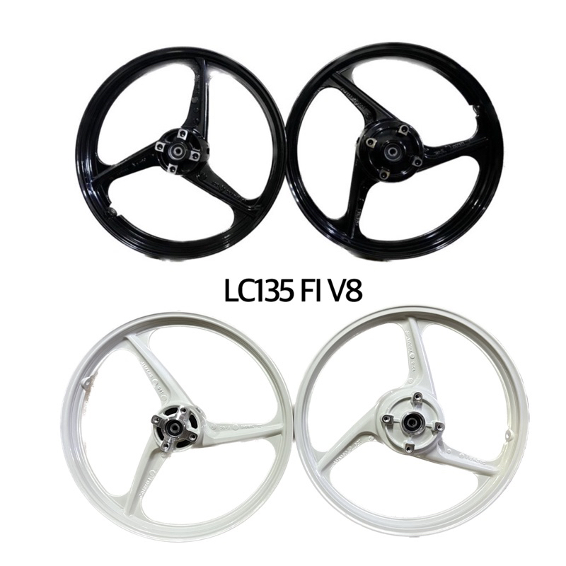 ENKEI 3 BATANG LC135 FI V8 SPORT RIM 1.4 1.6 17 DEPAN BELAKANG ENKEI ...