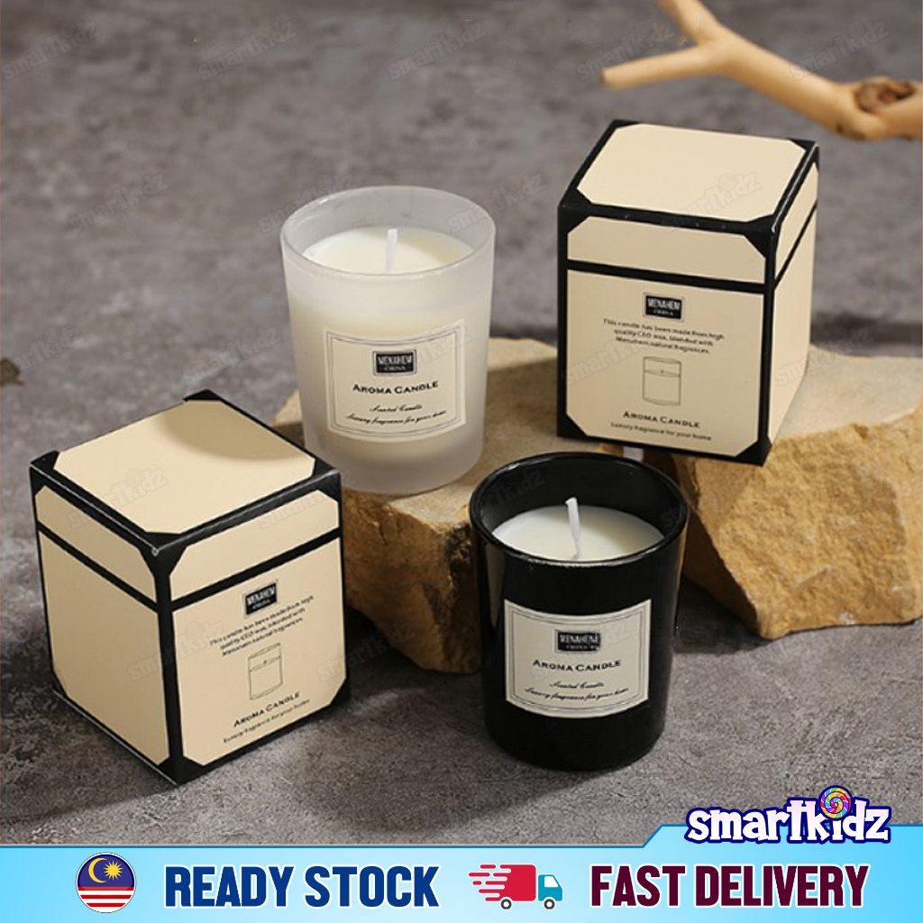 [1Box] Aroma Candle in a Cup | Aromatherapy Candle | Lilin Wangi ...
