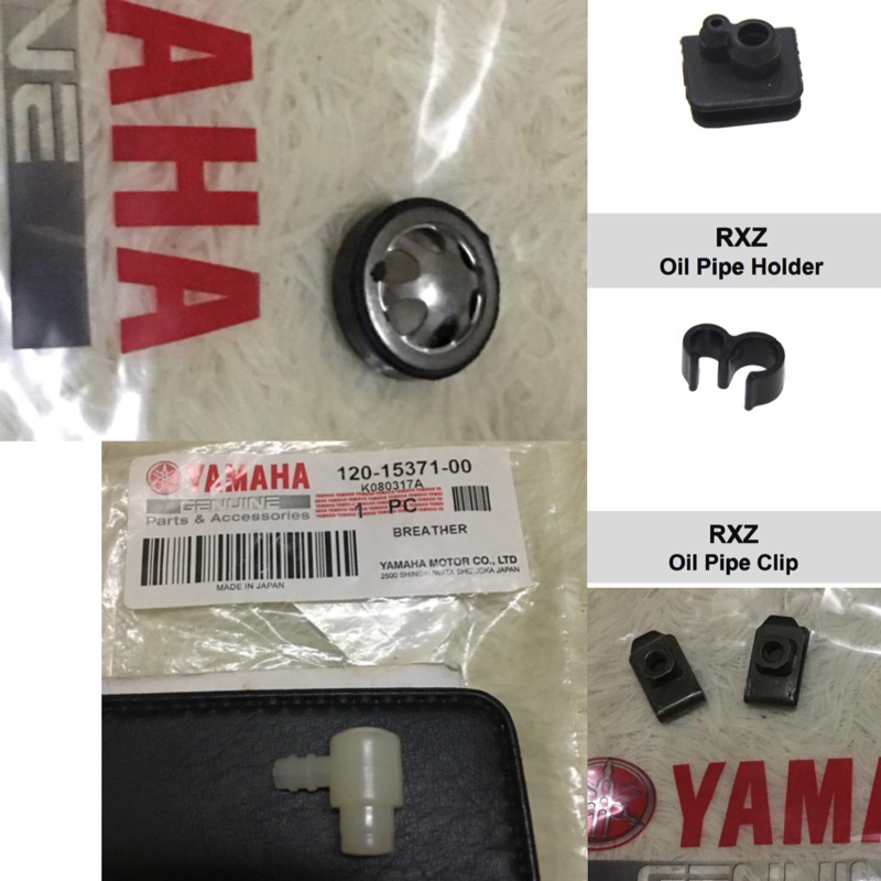 RXZ 135 oil pipe clip pipe minyak rubber 2T getah breather cermin ...