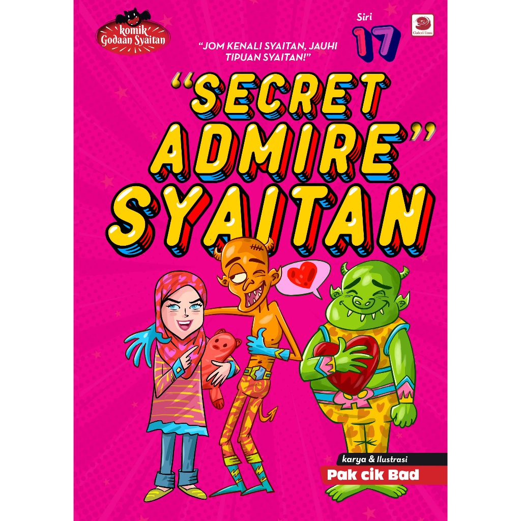 SIRI KOMIK GODAAN SYAITAN 17 "SECRET ADMIRE SYAITAN" - ORIGINAL KOMIK ...
